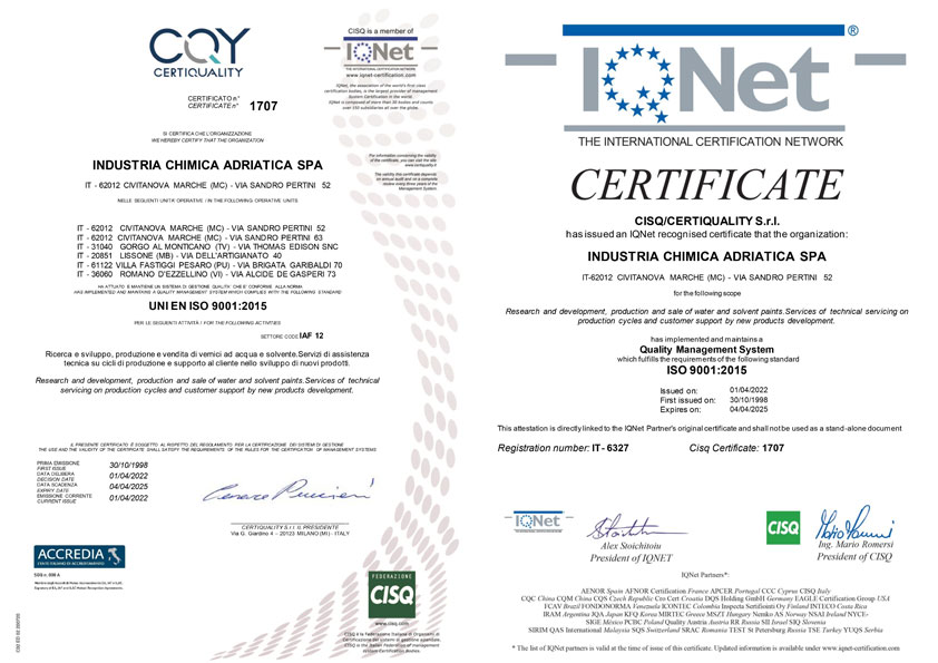 Certifications - ICA Group